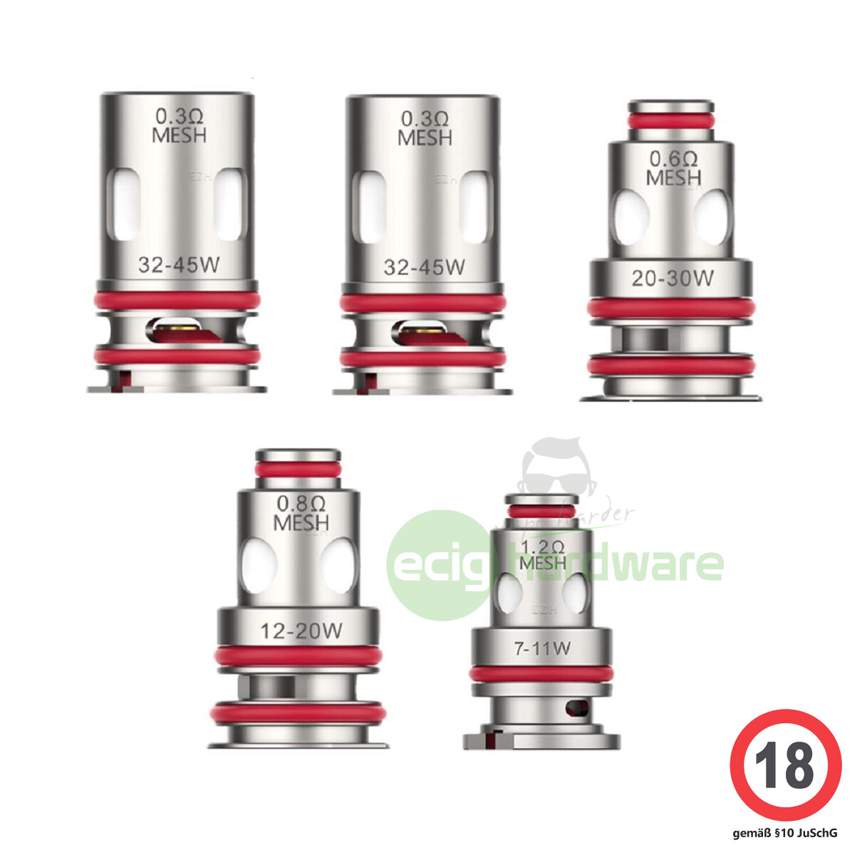 Vaporesso GTX Coils 5er Pack, 13,90