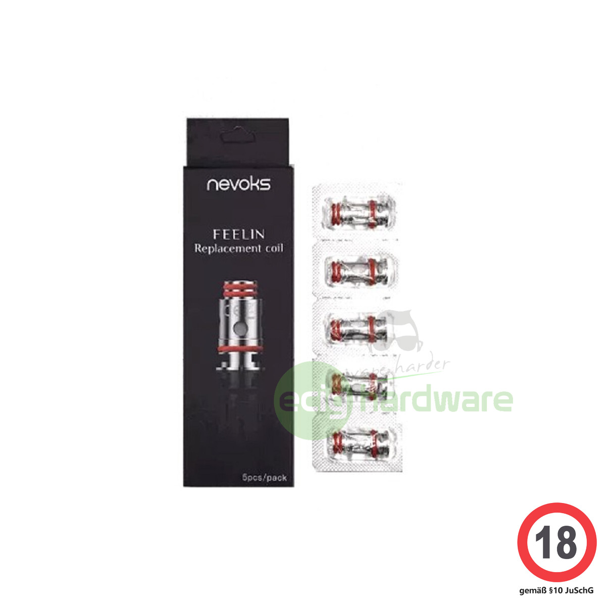 Nevoks Feelin X Coils SPL10 5er Pack, 14,95