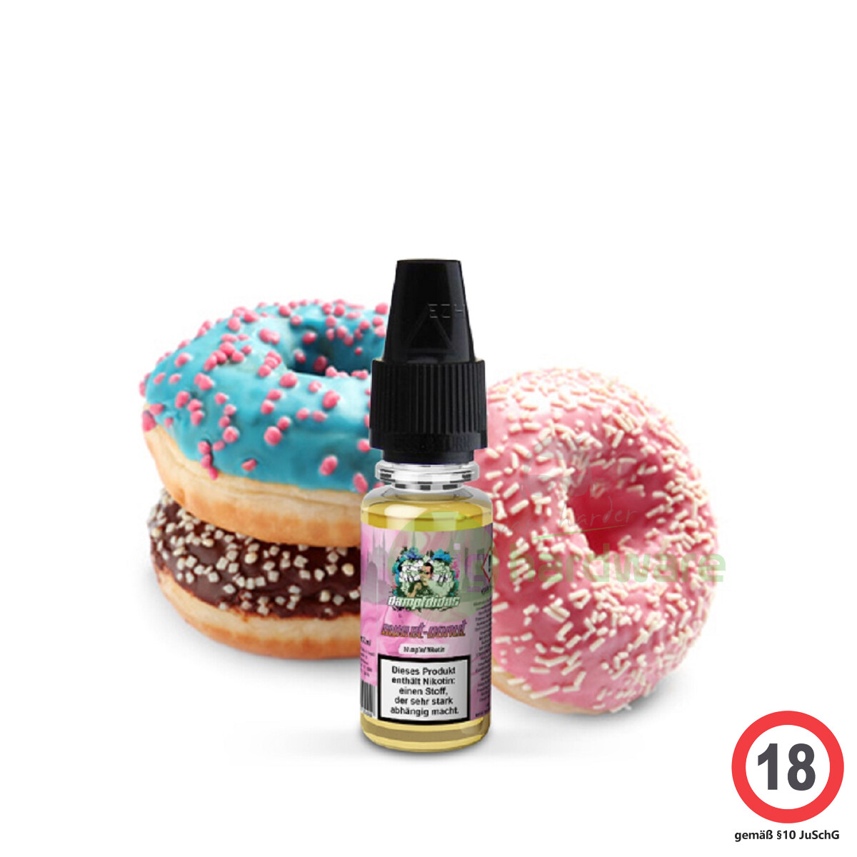 Dampfdidas Sweet Donut Nikotinsalz Liquid, 10,95