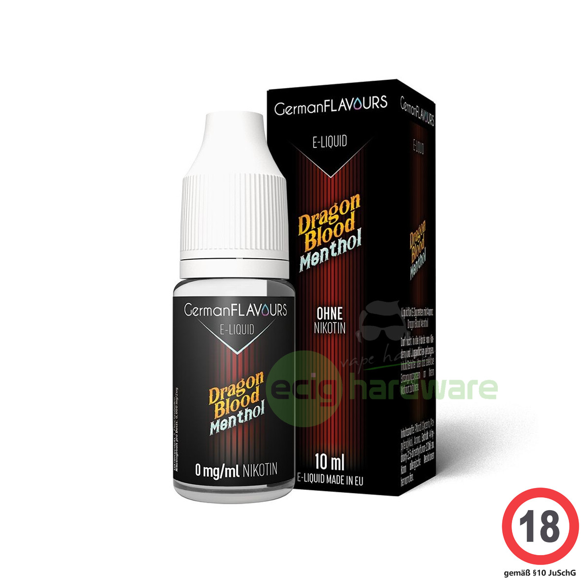 German Flavours Dragon Blood Menthol 10ml, 7,45