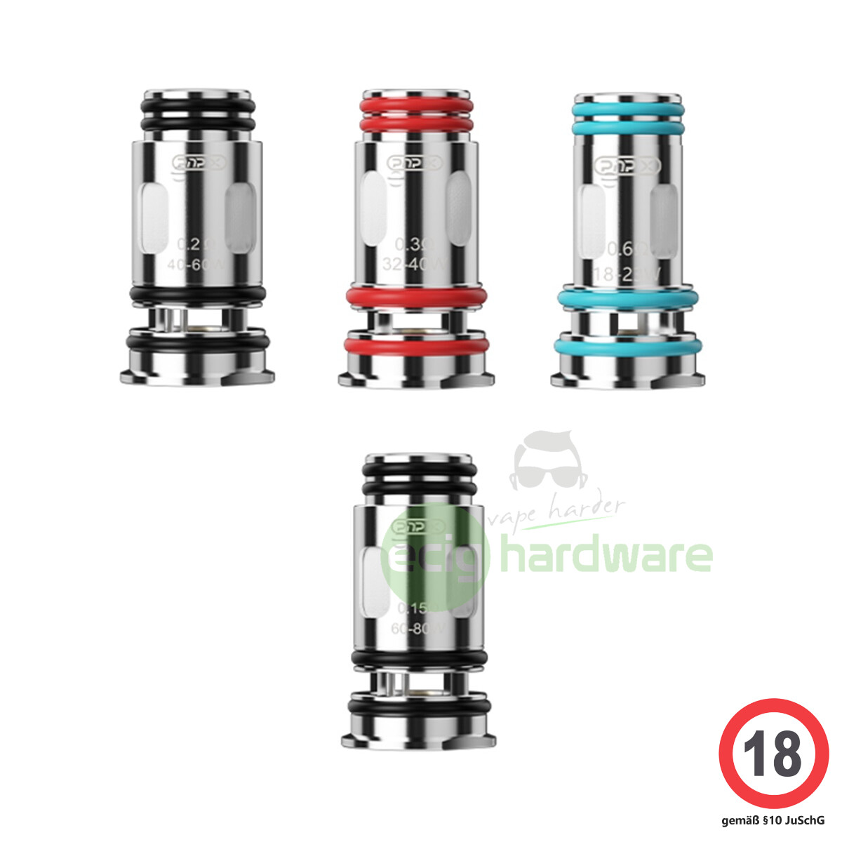 Voopoo PNP X Coils 5er Pack, 16,95