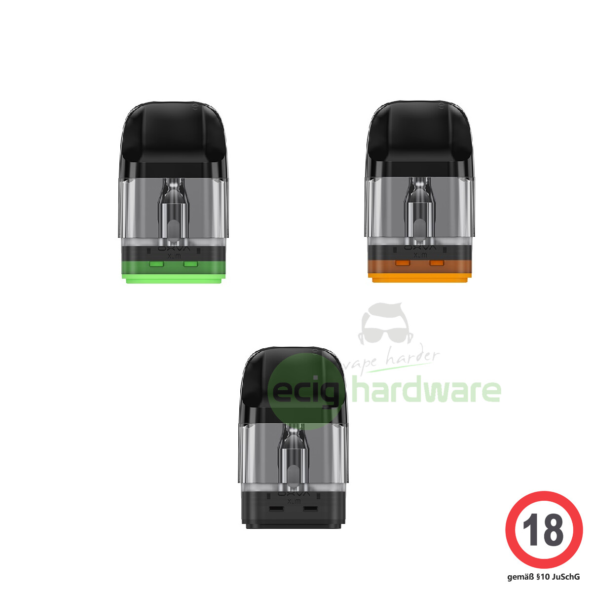 OXVA Xlim EZ XL Pod Tank 3er Pack, 12,95